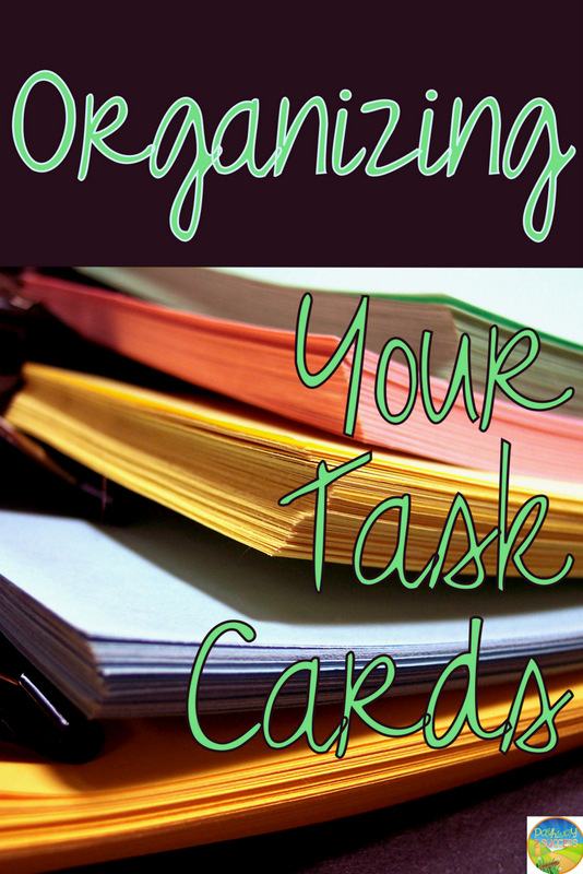Organizing Task Cards - The Pathway 2 Success