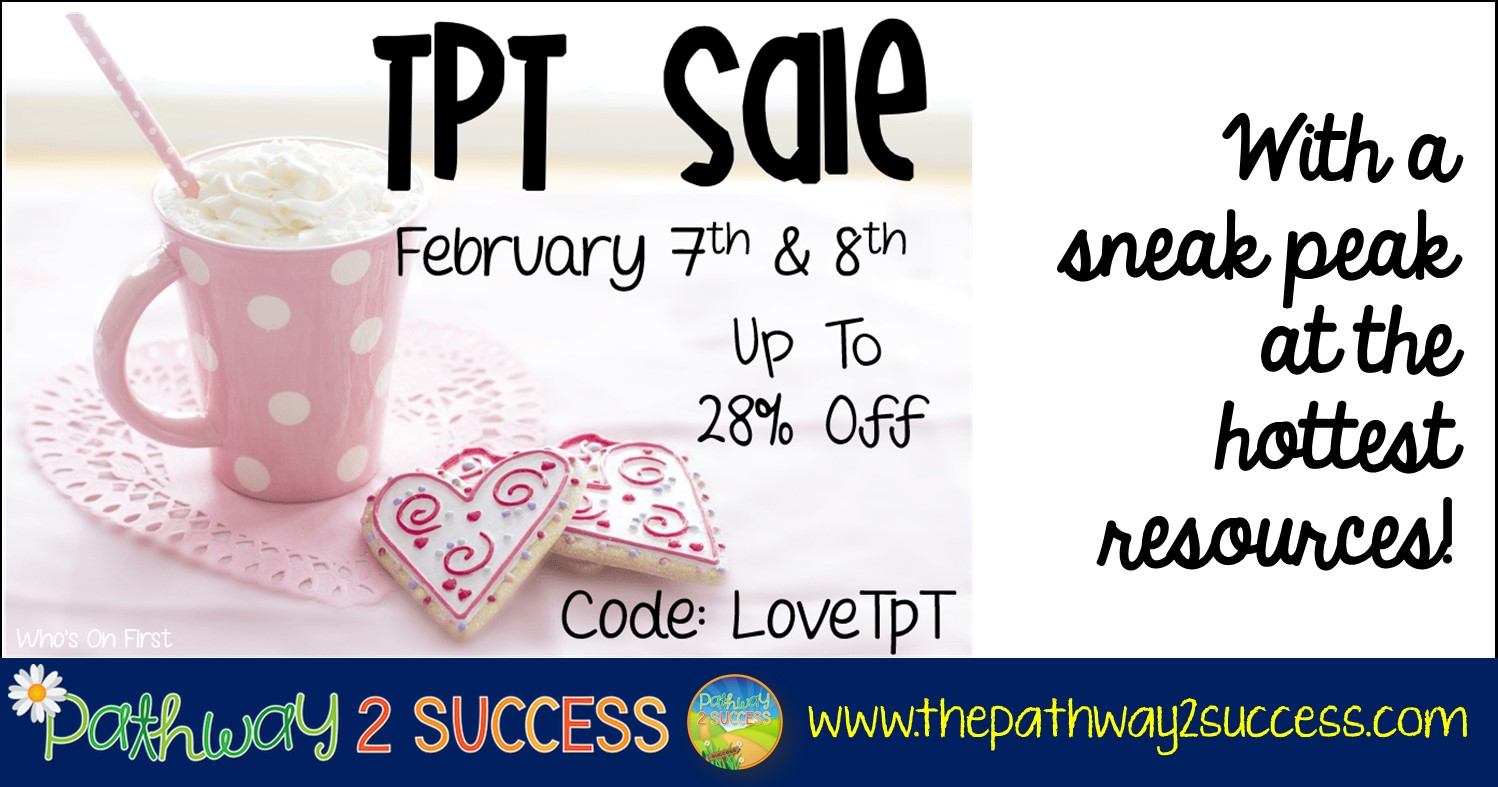 Save with TpT's 2-Day Sale (And a Giveaway)! - The Pathway 2 Success