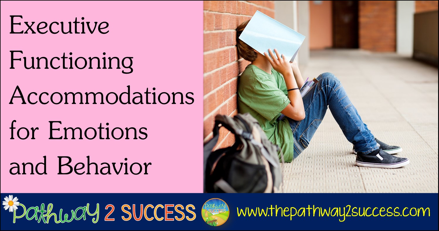 Executive Functioning Accommodations for Emotions and Behavior - The Pathway 2 Success